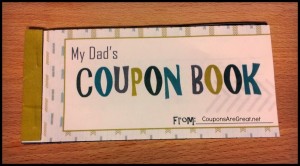 Homemade Gift for Dad: Father's Day Coupon Book