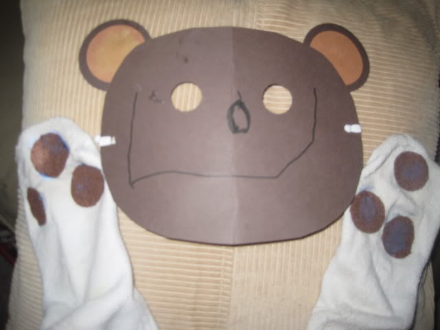Brown Bear Mask Craft