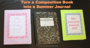 DIY - Create a Summer Journal