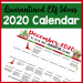 2020 Quarantined Christmas Elf Calendar